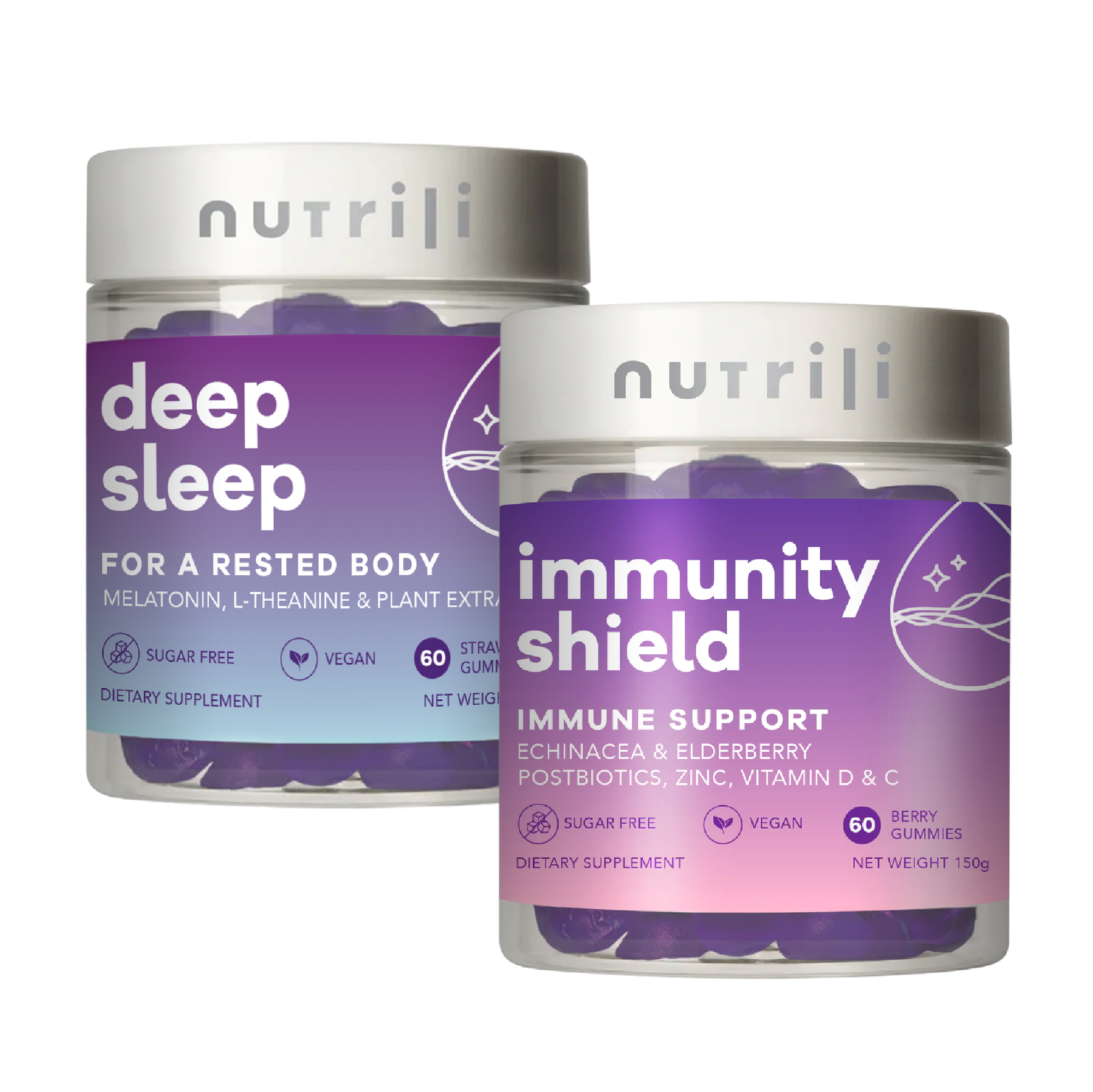 Immunity + Sleep Gummies Bundle – Nutrili
