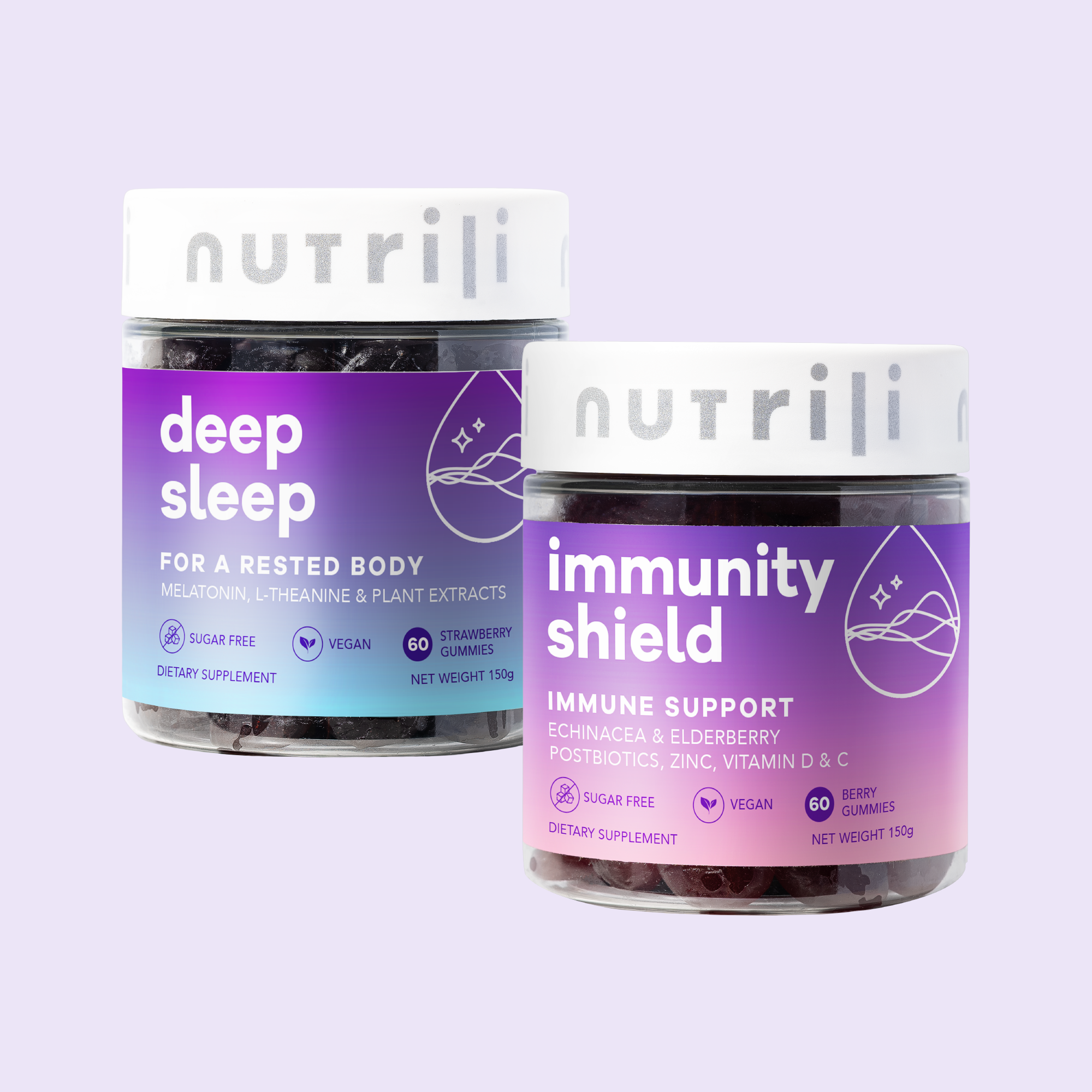 Immunity + Sleep Gummies Bundle – Nutrili