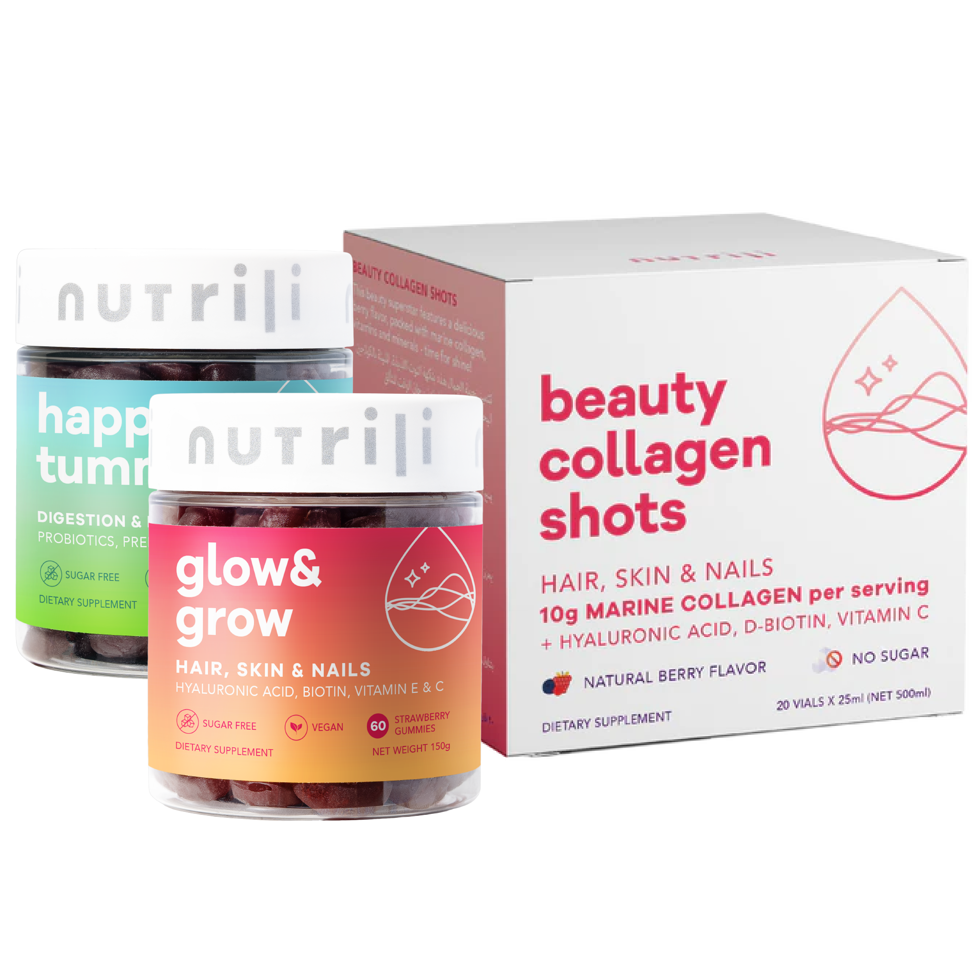 Nutrili Collagen & Vitamin Gummies Bundle
