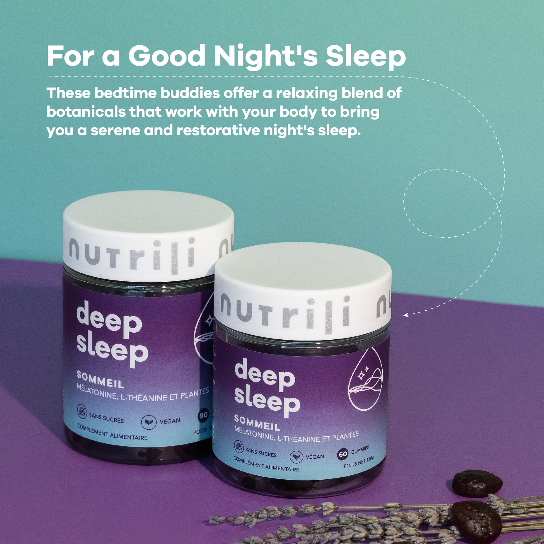 Deep Sleep Gummies | Natural Support For Restful Nights – Nutrili