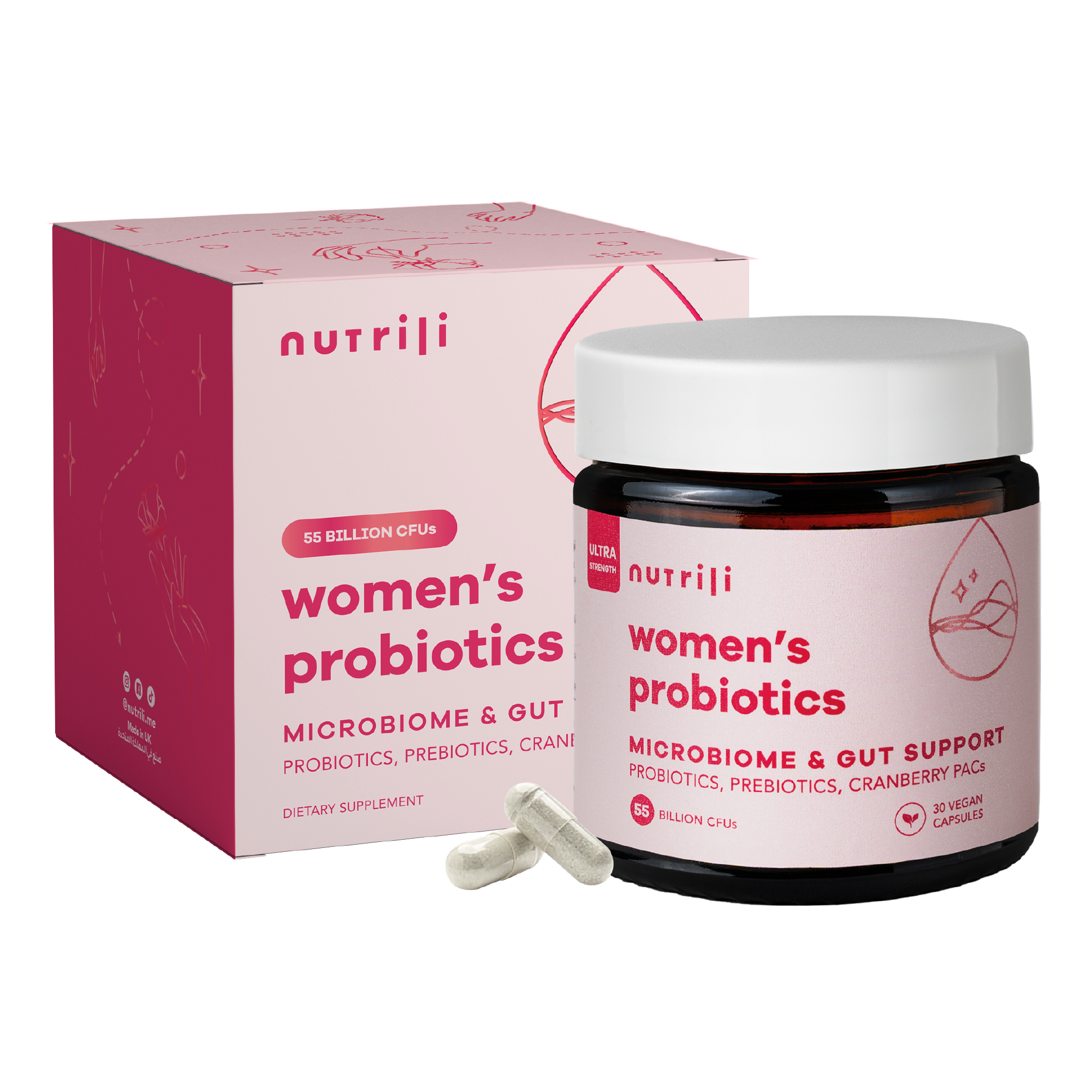 Women's Probiotics | Gut Health Supplements For Women – Nutrili