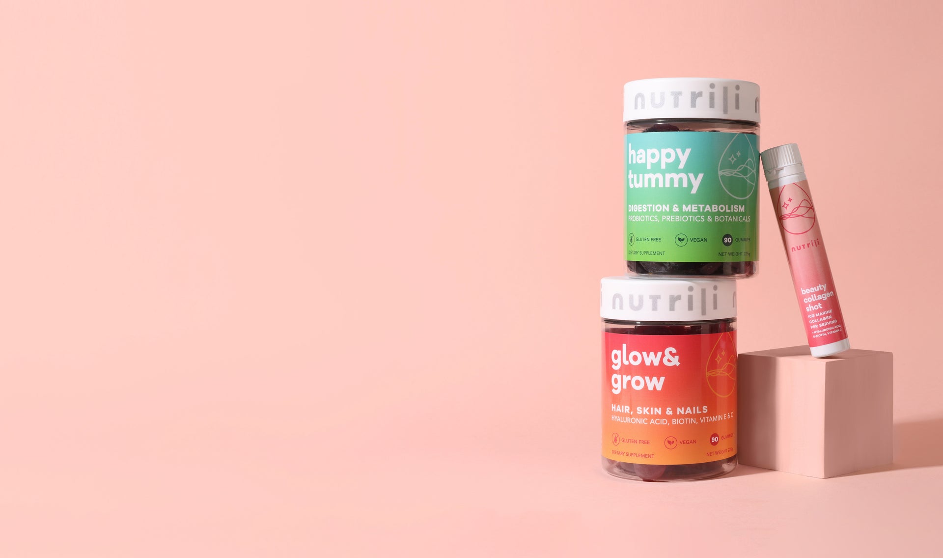 Nutrili - Tasty Gummy Vitamins and Marine Collagen