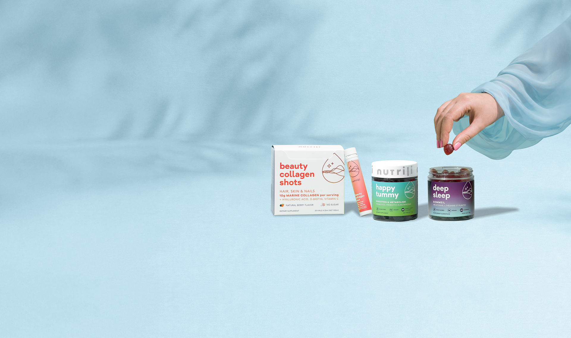 Nutrili - Targeted Gummy Vitamins and Marine Collagen Supplements